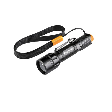 Lanterna mini LED EverBrite, 3 moduri de iluminare, negru - eMAG.ro