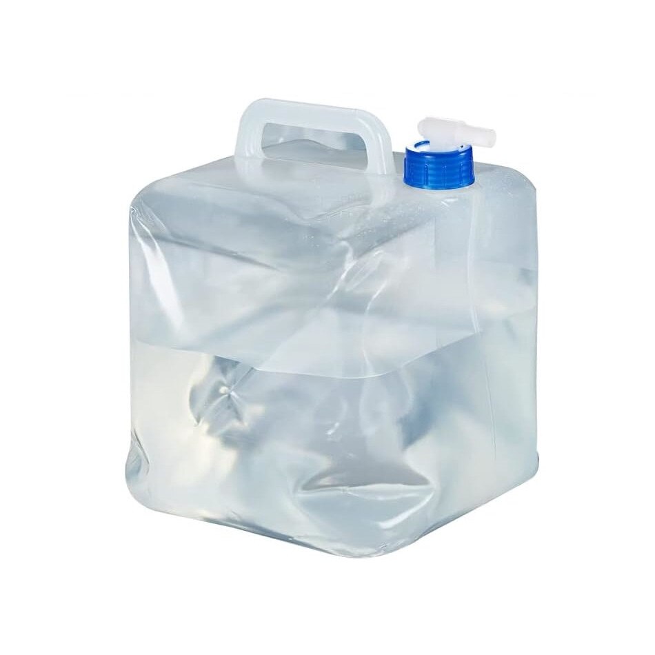 Set 3 Recipiente de apa, Pliabil, Transparent, 10 L - eMAG.ro