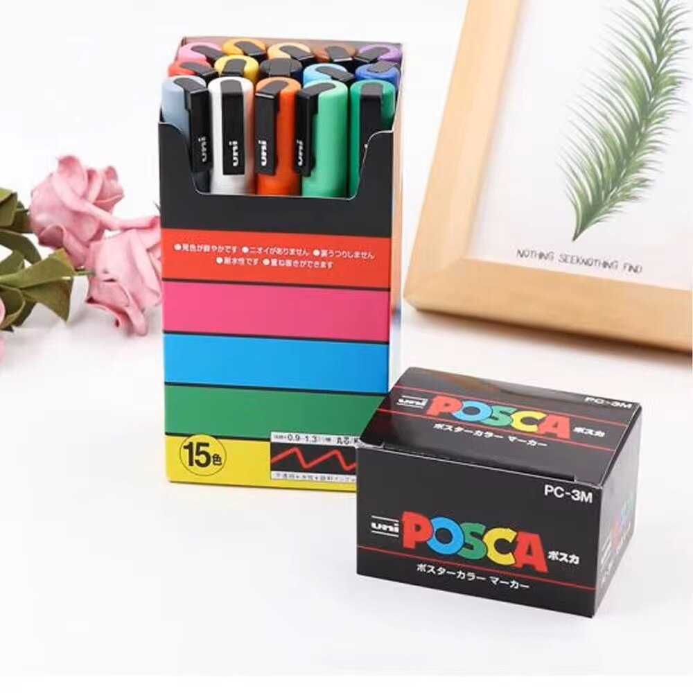 Set 15 markere posca - eMAG.ro