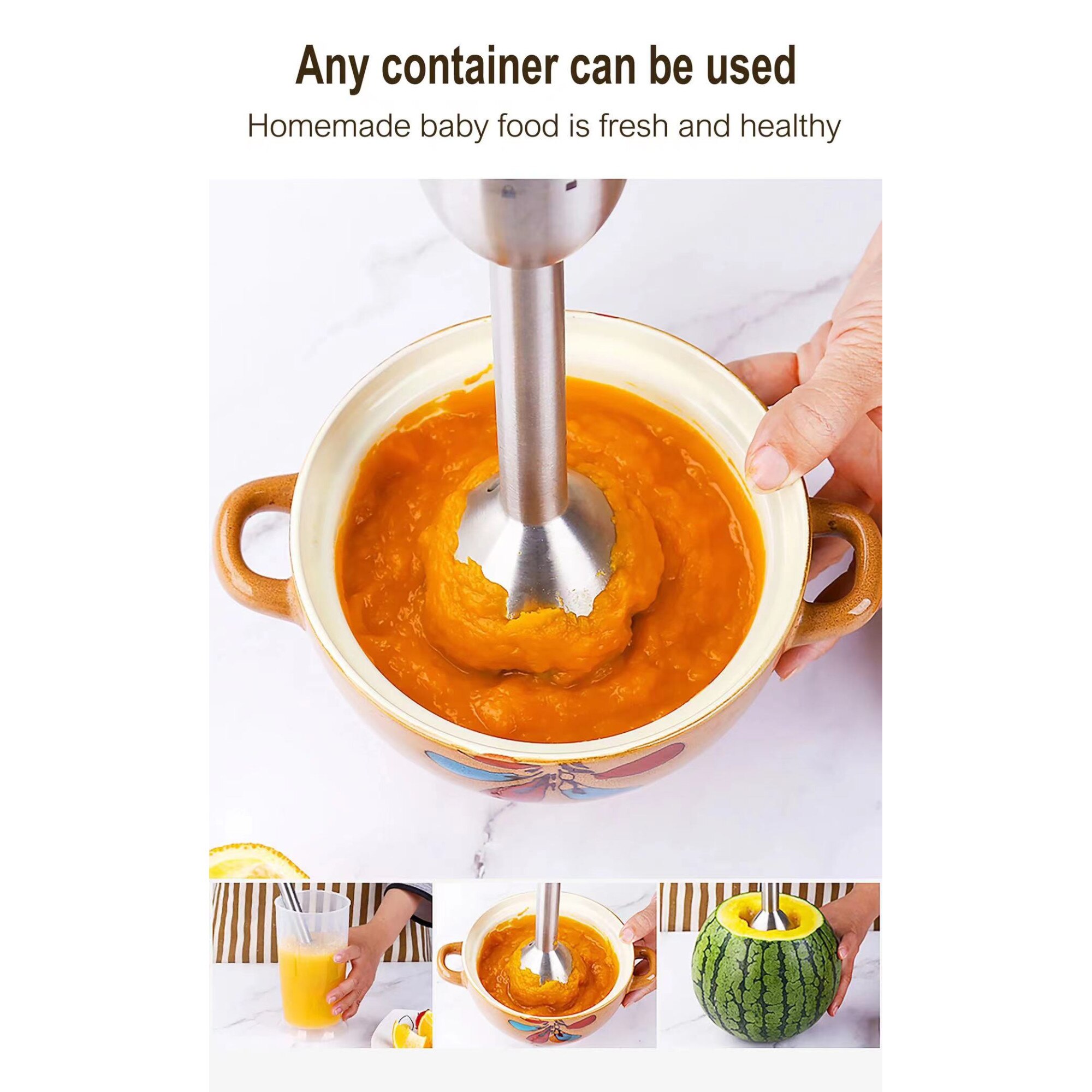 Set Blender 3 in 1 multifunctional Sonifer SF-8044 500W - eMAG.ro