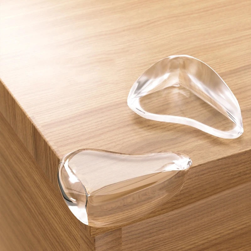 Set 16 protectii pentru colturi din silicon NEXTLY, pentru mobila, masa ...