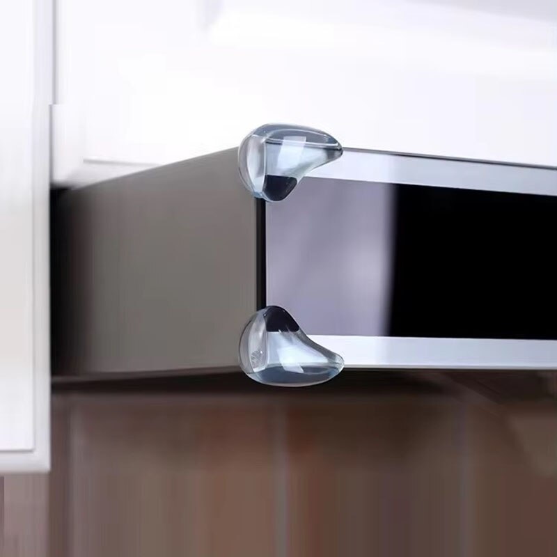 Set 12 protectii pentru colturi din silicon NEXTLY, pentru mobila, masa ...