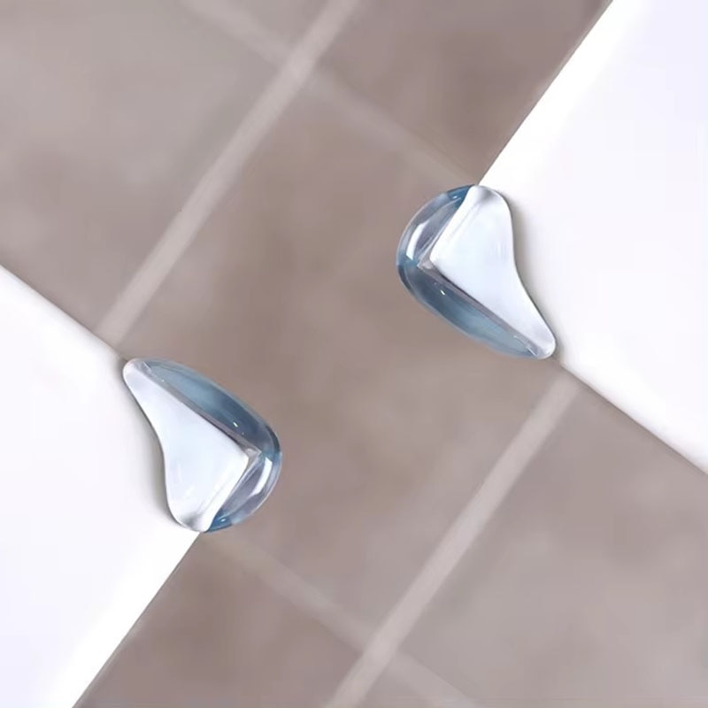 Set 12 protectii pentru colturi din silicon NEXTLY, pentru mobila, masa ...