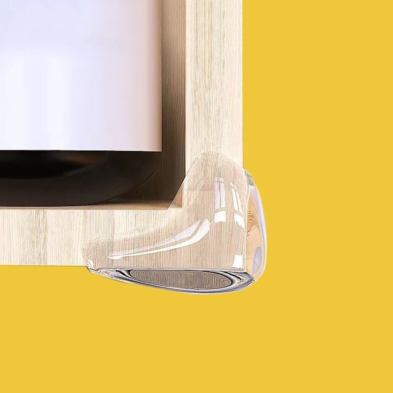 Set 8 protectii pentru colturi din silicon NEXTLY, pentru mobila, masa ...
