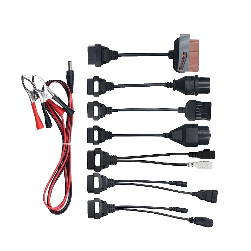 Set conectori diagnoza auto, compatibili Multidiag Pro+, 8 cabluri ...