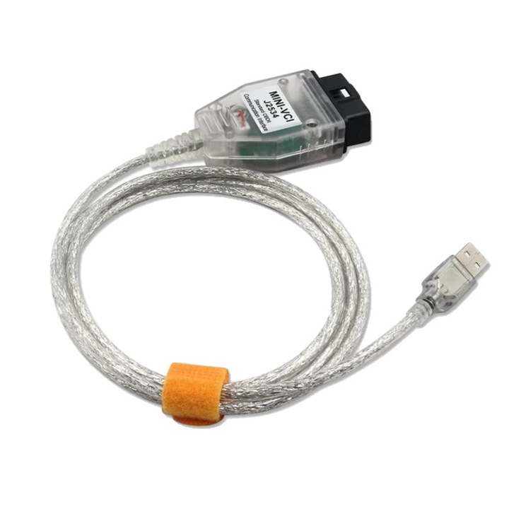 Tester diagnoza auto, MINI VCI, Compatibil cu TOYOTA, OBD2, FT232RL ...