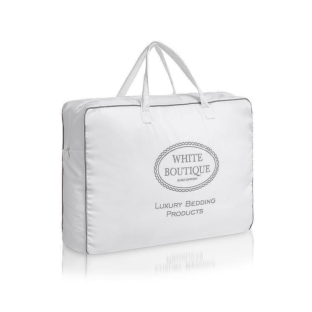 Plapuma, White Boutique, Down Feel Plus, 220 x 240 cm, Alb - eMAG.ro