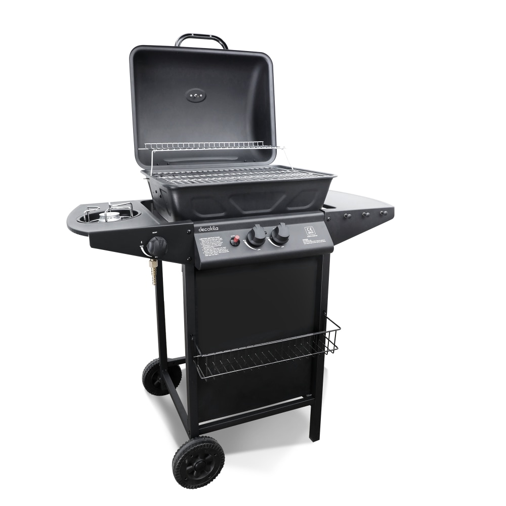 Gratar pe gaz, Decakila, 8 kW, Negru - eMAG.ro