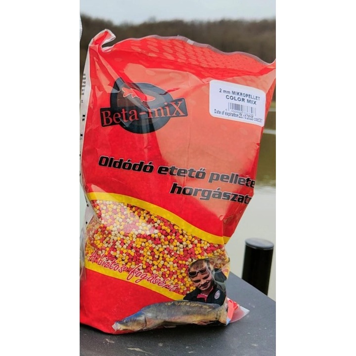 Pelete 2mm, Beta-Mix, Color Mix, 1kg - eMAG.ro