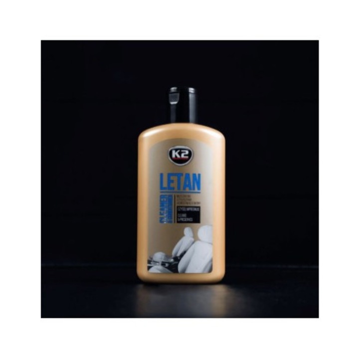 Solutie intretinere si curatare pielea auto, K2 Letan 250ml - eMAG.ro