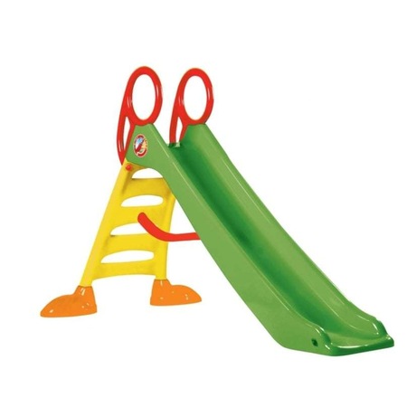 Tobogan plastic 2m verde rezistent la soare - eMAG.ro