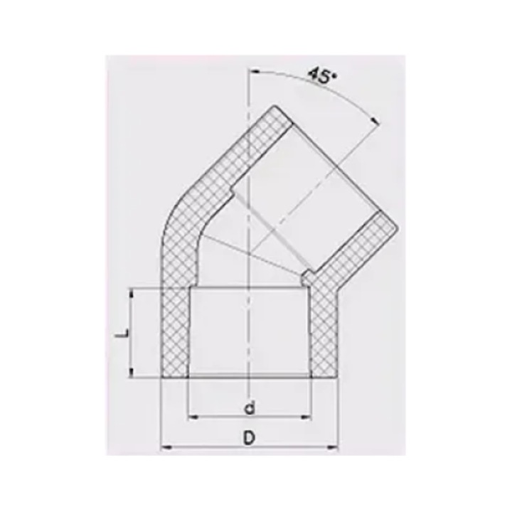 Cot PPR 45 grade, 32 mm - eMAG.ro