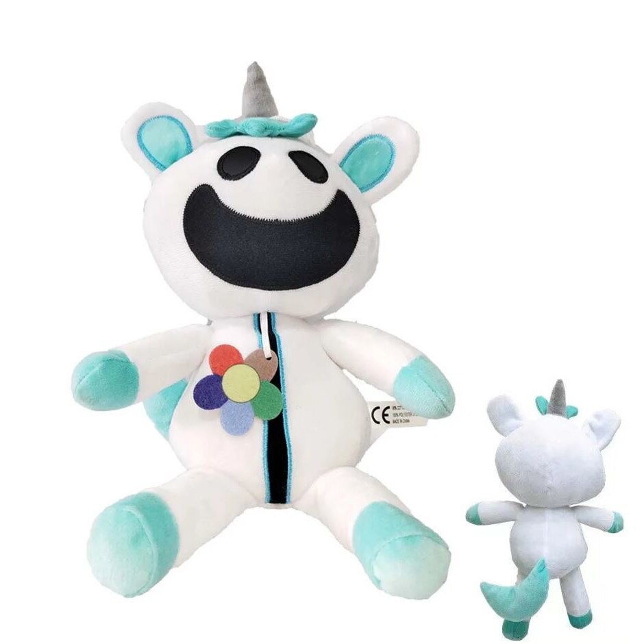 Плюшена играчка CraftyCorn The Smiling Critters, бяла, 30 см, Poppy ...