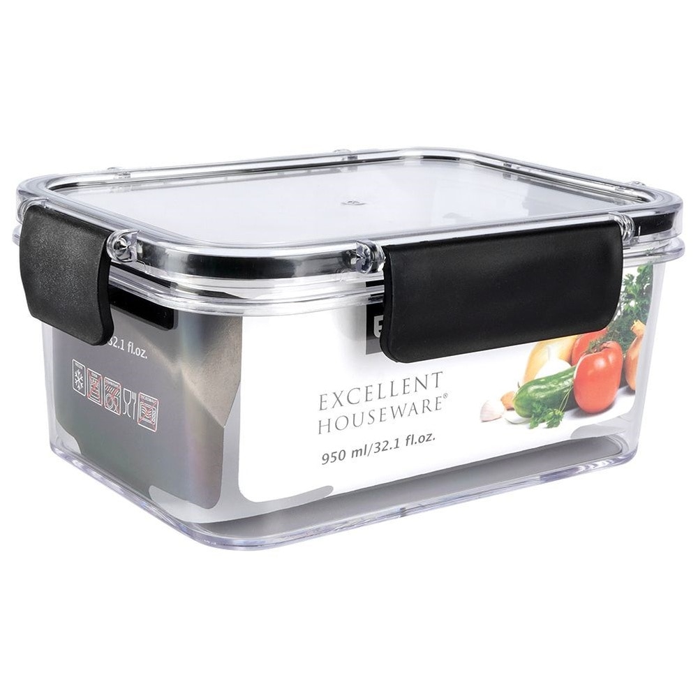 Caserola, Excellent Houseware, 950 ml, 7, 5x13, 5x7, 5 cm, Plastic ...