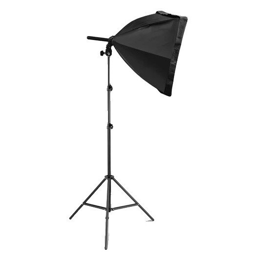 Softbox pentru fotografie, 40cm, lumina continua, alb, reglabil - eMAG.ro