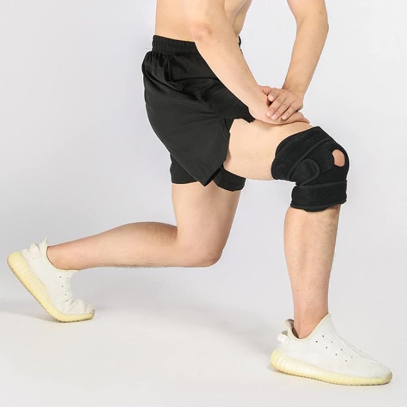 Genunchiera Ajustabila Antiderapanta, Protectie Menisc, Respirabila ...