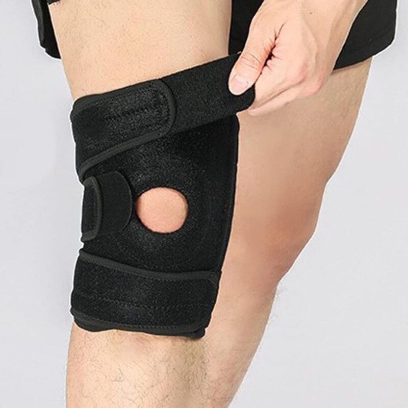 Genunchiera Ajustabila Antiderapanta, Protectie Menisc, Respirabila ...