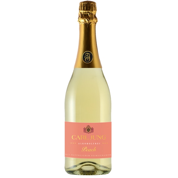 Vin spumant fara alcool, Carl Jung, Peach, sticla 0.75l - eMAG.ro