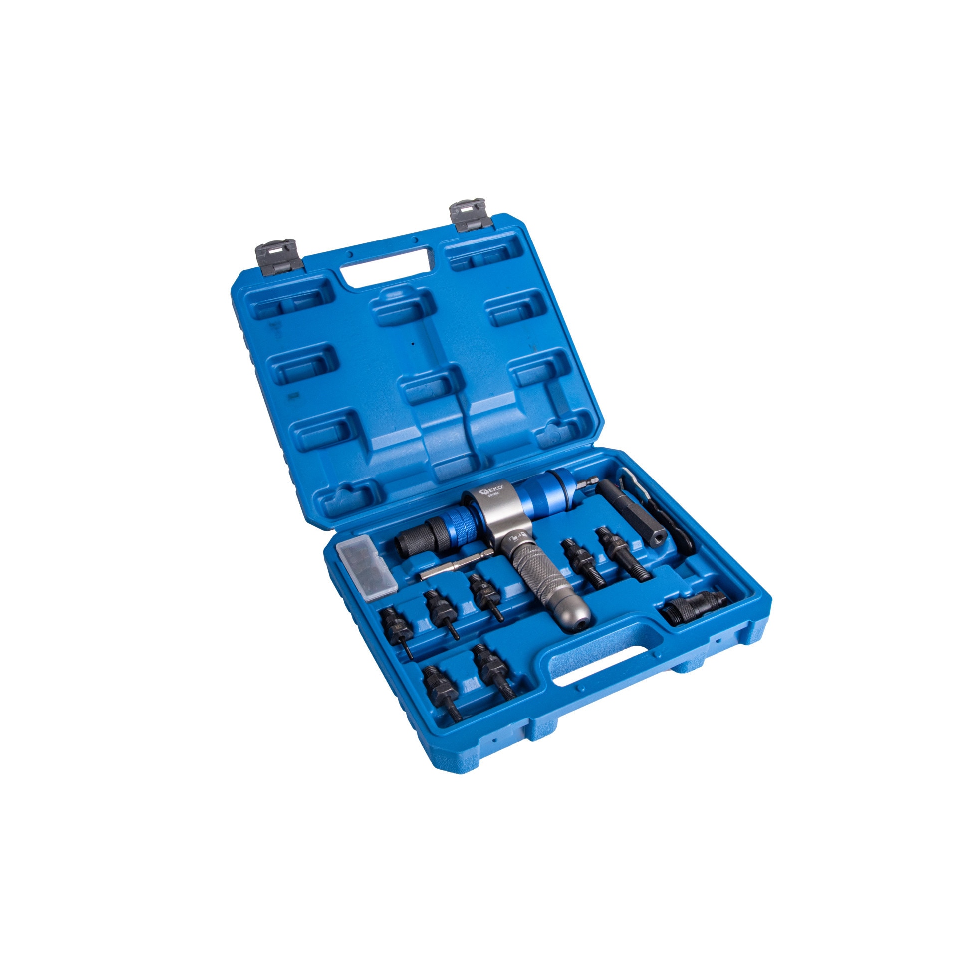 Kit adaptor nituire pop-nituri 3 in 1 cu nituri si piulite, Geko G01354 ...