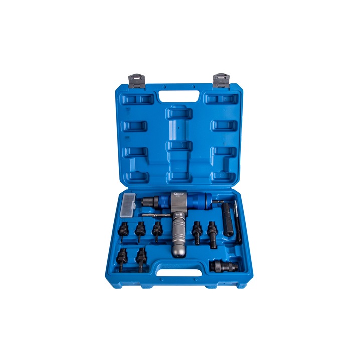 Kit adaptor nituire pop-nituri 3 in 1 cu nituri si piulite, Geko G01354 ...