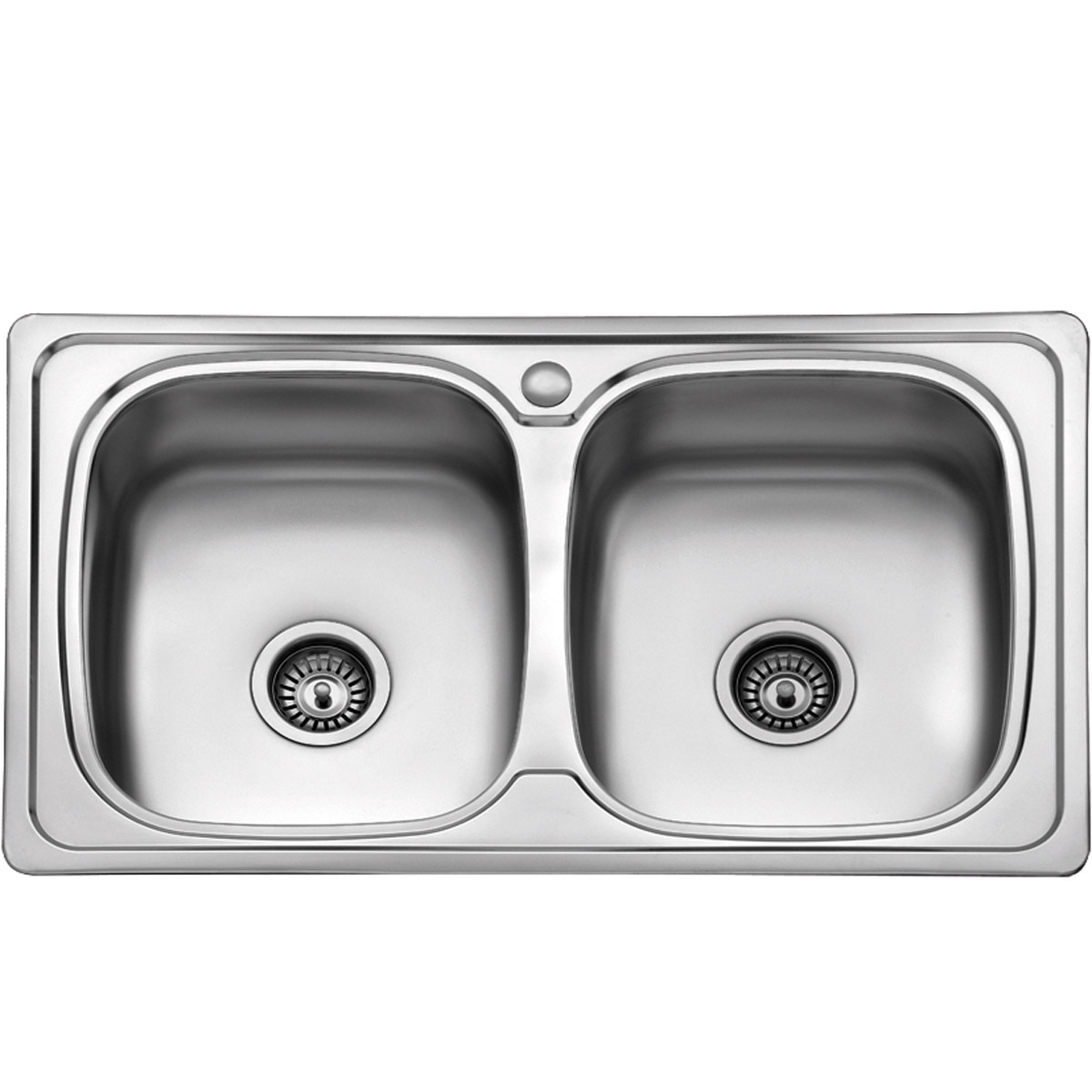 Chiuveta bucatarie, Karag 898, satine, 86x50x18.5cm - eMAG.ro