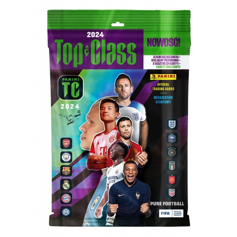 Set cartonase de colectie Mega Top Class 2024, Panini Kolekcja ...