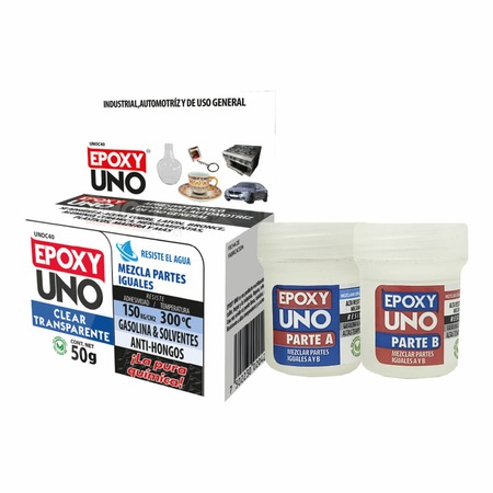 Adeziv epoxidic bicomponent Fusion Epoxy Black Label, Universal ...