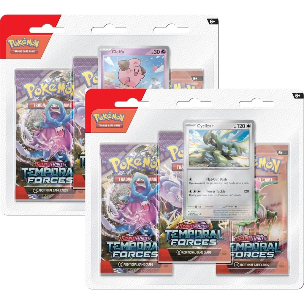 Set 3 pachete carti colectie, Temporal Forces, Pokemon TCG, Cleffa ...