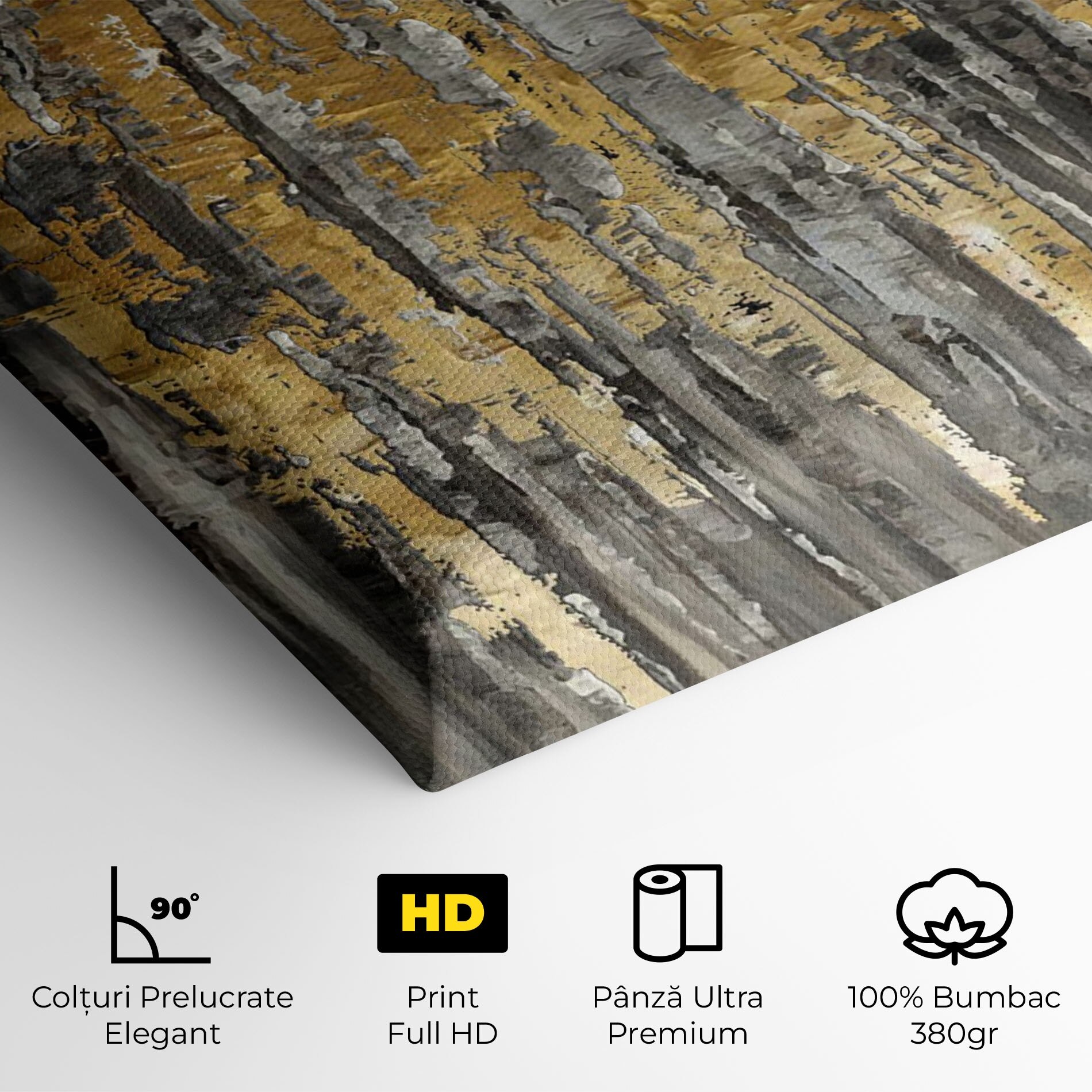 Tablou Canvas, 80x120 cm, Dormitor si Living, Abstracte, Arta Abstracta ...