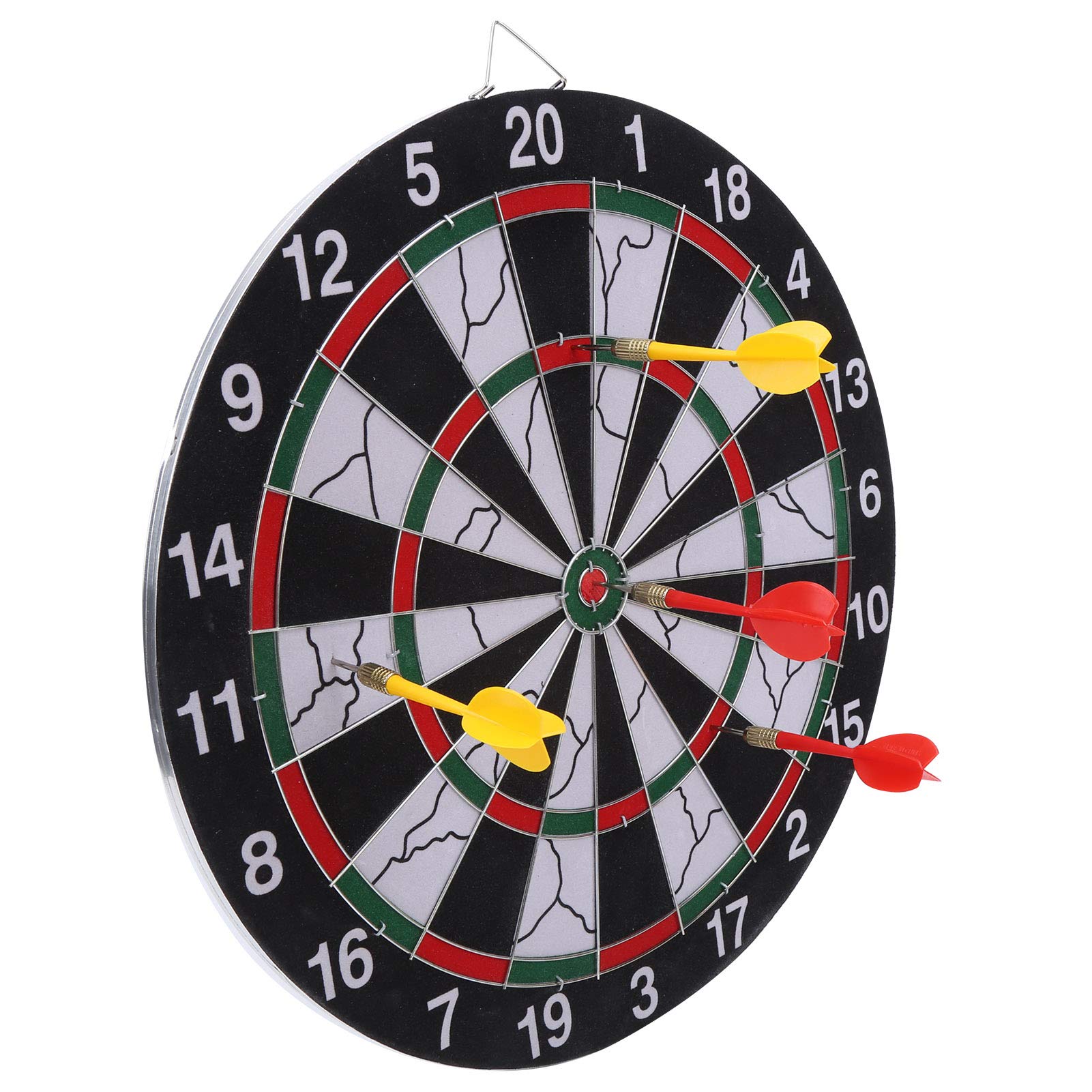 Tabla de darts clasica, reversibila, autoregenerabila, multicolor, 17 ...