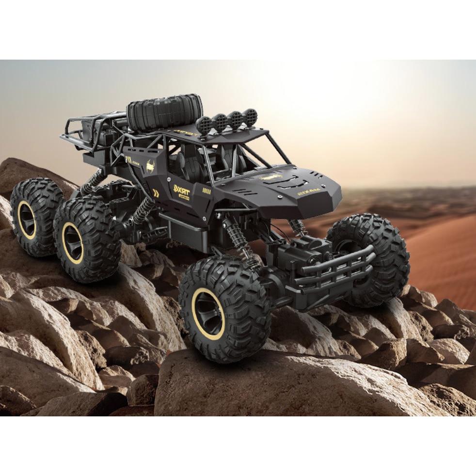 Masina cu telecomanda Off-Road 6 roti, BIG 46 cm, incarcare USB ...