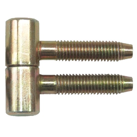 Set 2 Balamale Cilindrice cu 2 Tije, diametru 14 mm, lungime 48 mm, Alb ...