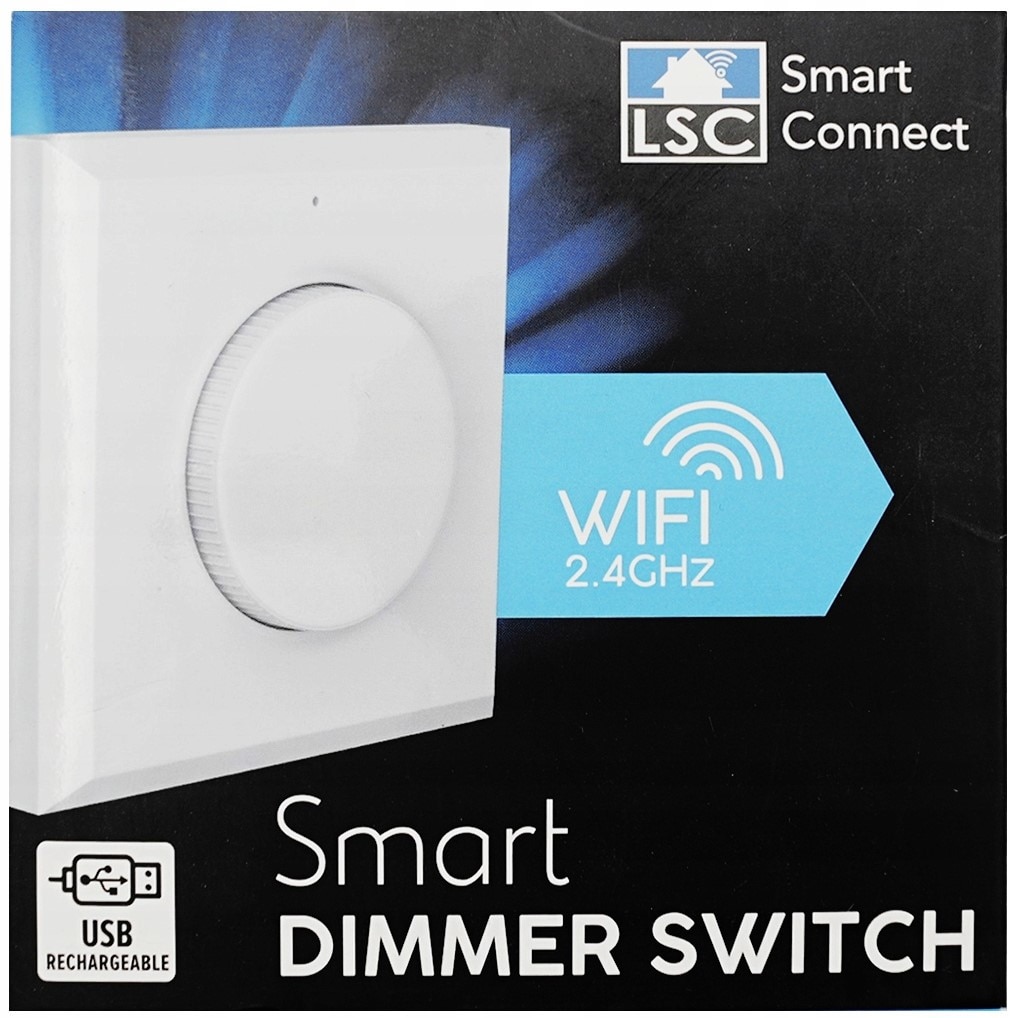 Intrerupator lumina reglabil LSC Smart Switch Dimmer, Compatibil Tuya ...