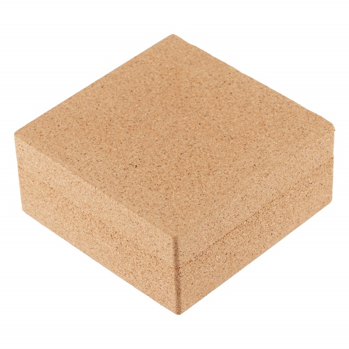 Cutie EcoCMK Quadrado, din pluta naturala, 10x10cm - eMAG.ro