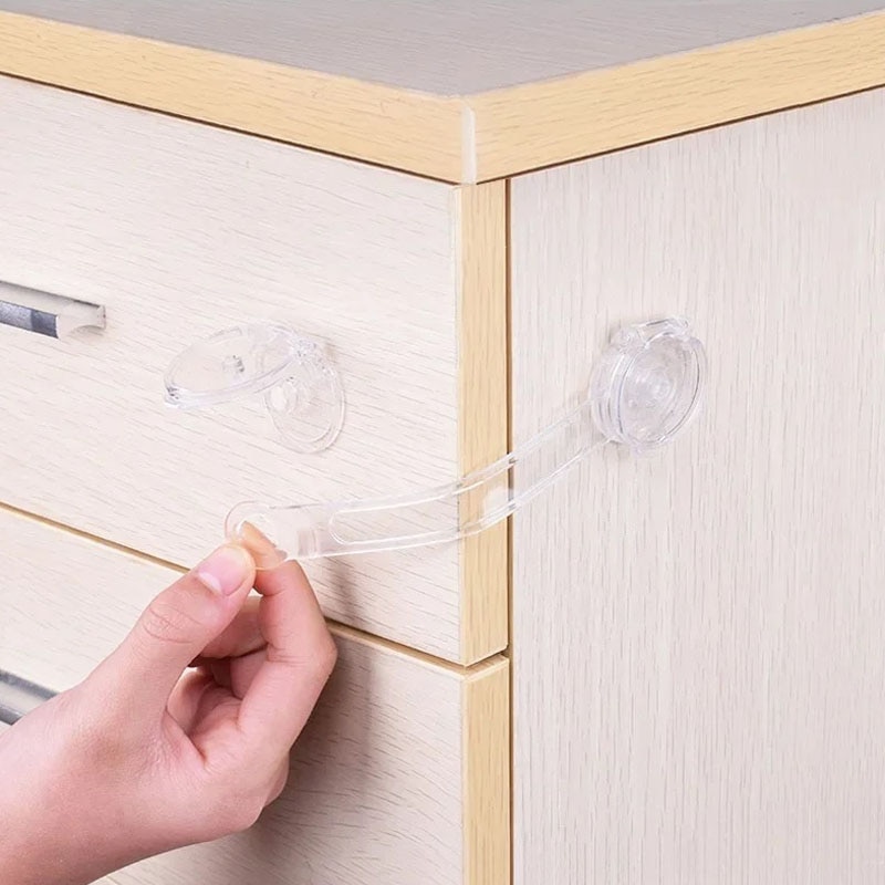 Set 20 sigurante usi pentru copii NEXTLY, sistem blocare dulapuri ...