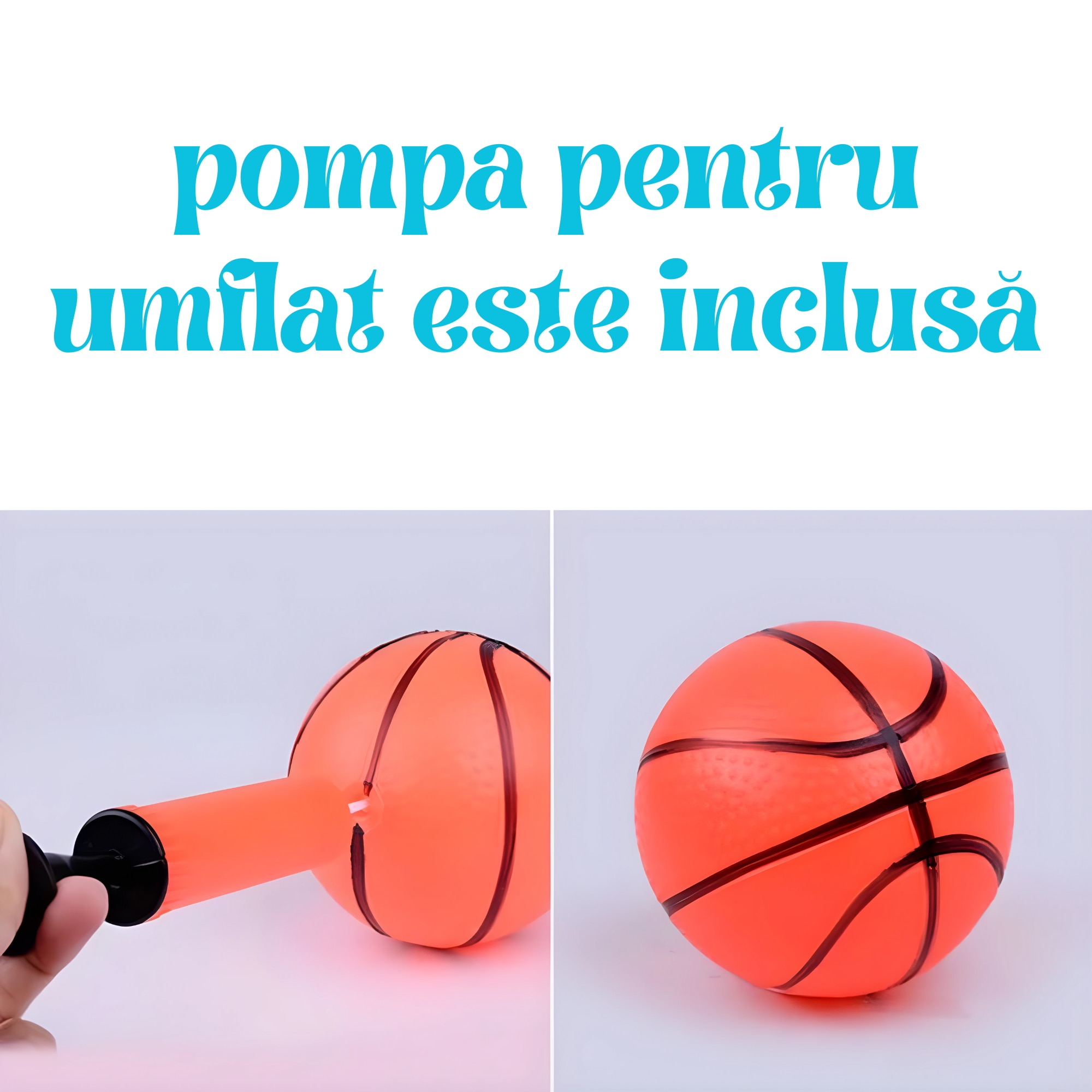 Set de Baschet pentru Copii Robust, Joc Sportiv in Aer Liber, Cos ...
