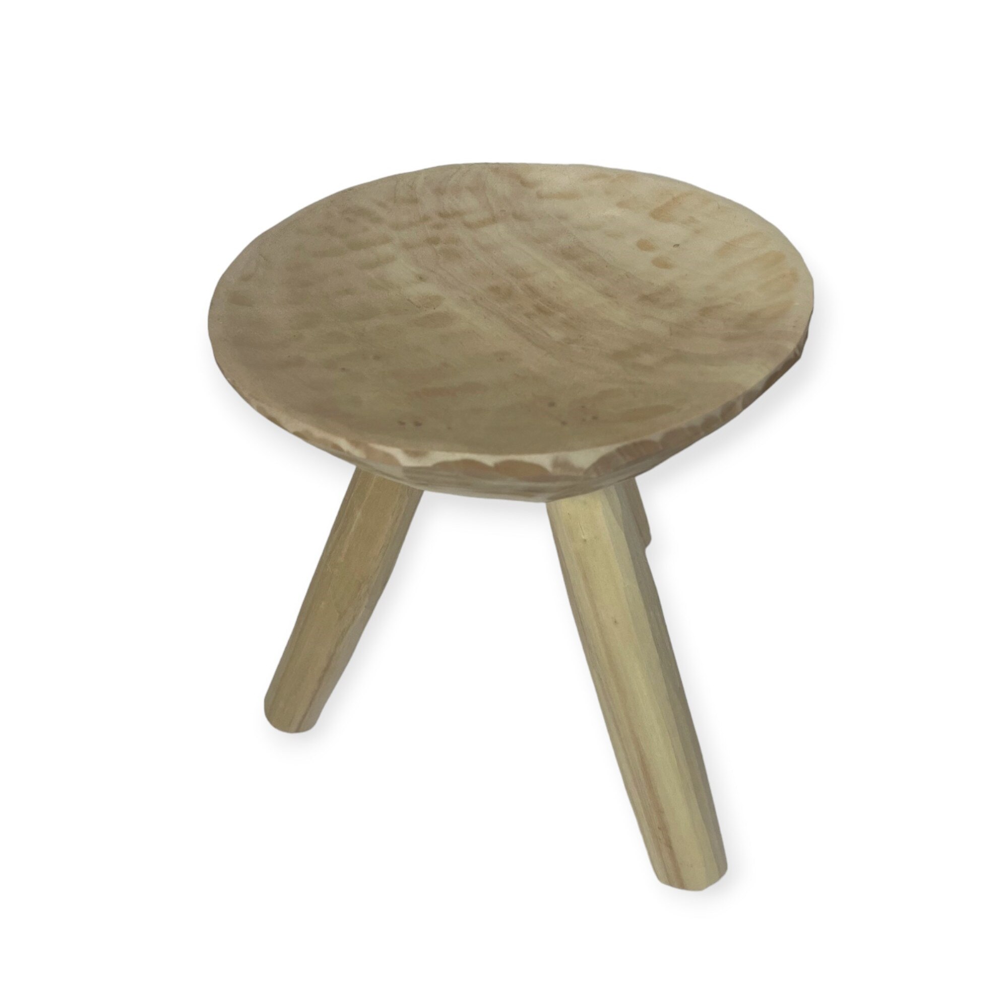 Scaun Rotund din Lemn, 22 cm - eMAG.ro