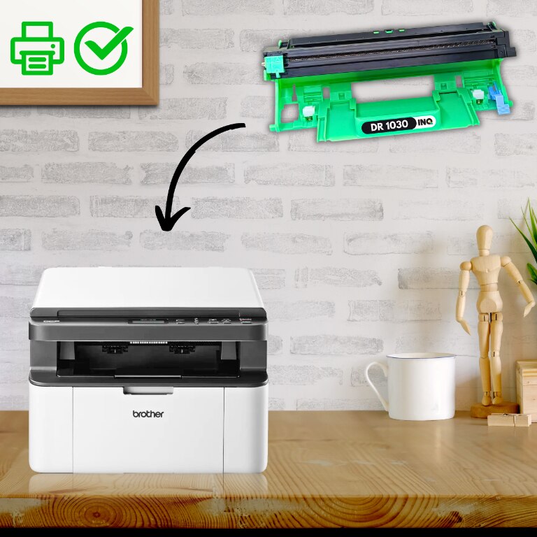 Unitate de imagine imprimanta Brother DR1030 negru, 10 000 pagini ...