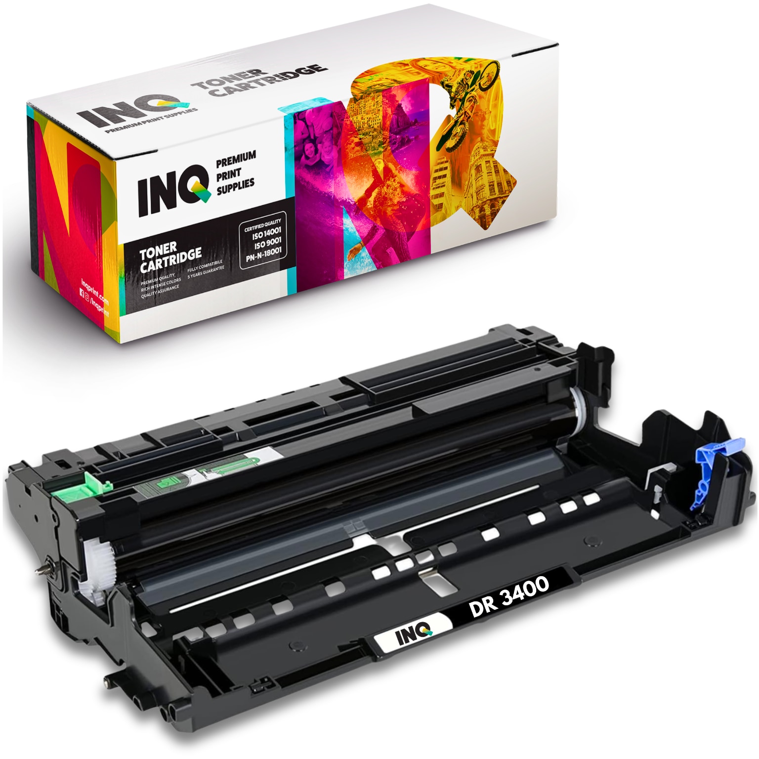 Unitate de imagine imprimanta Brother DR3400 negru, 30 000 pagini ...