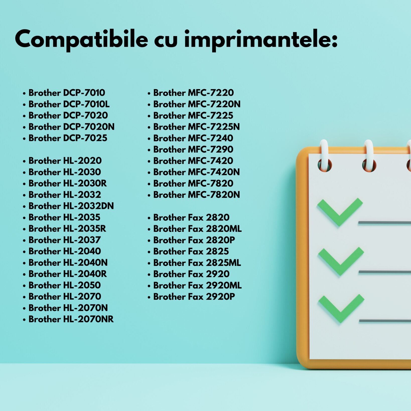 Unitate de imagine imprimanta Brother DR2000 negru, 12 000 pagini ...