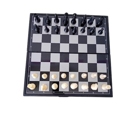 Joc educativ sah magnetic pentru copii 3 in 1 cu dimensiuni 28.5 x 15 ...