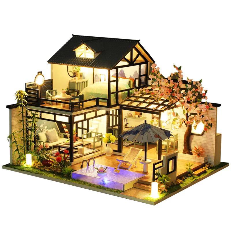 Joc interactiv, educational, macheta, casa de asamblat, miniatura, Casa ...