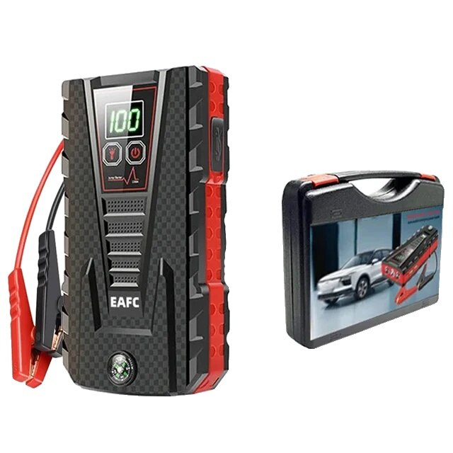 Redresor auto portabil, 22000mAh, 1200A, ABS, iluminare SOS, rezistent ...