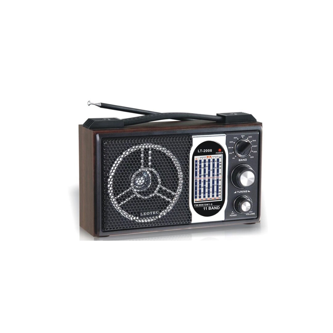 Radio portabil Retro, Selling Depot® 11 Benzi, Model Retro, FM, MW ...