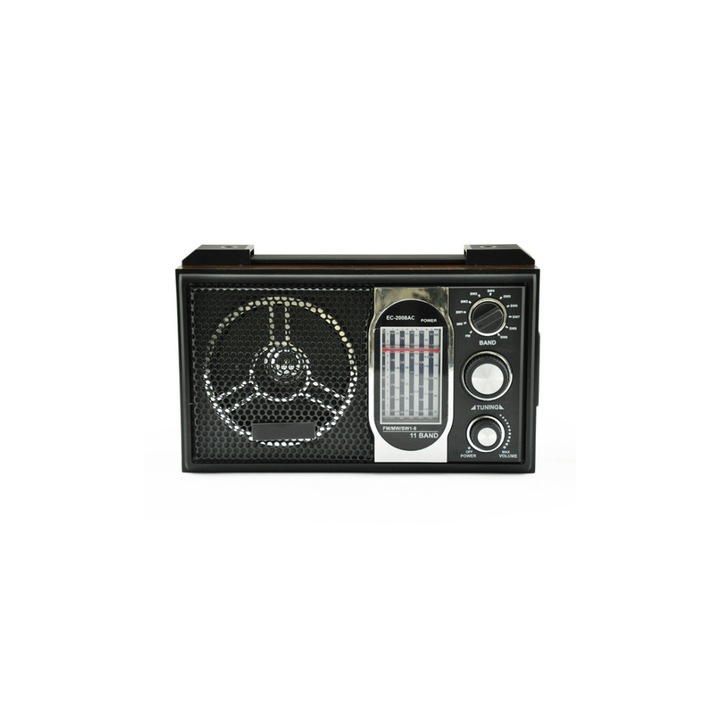 Radio portabil Retro, Selling Depot® 11 Benzi, Model Retro, FM, MW ...