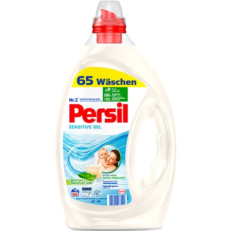 Detergent gel Persil Sensitive cu Aloe Vera 65WL 3, 25 l - eMAG.ro