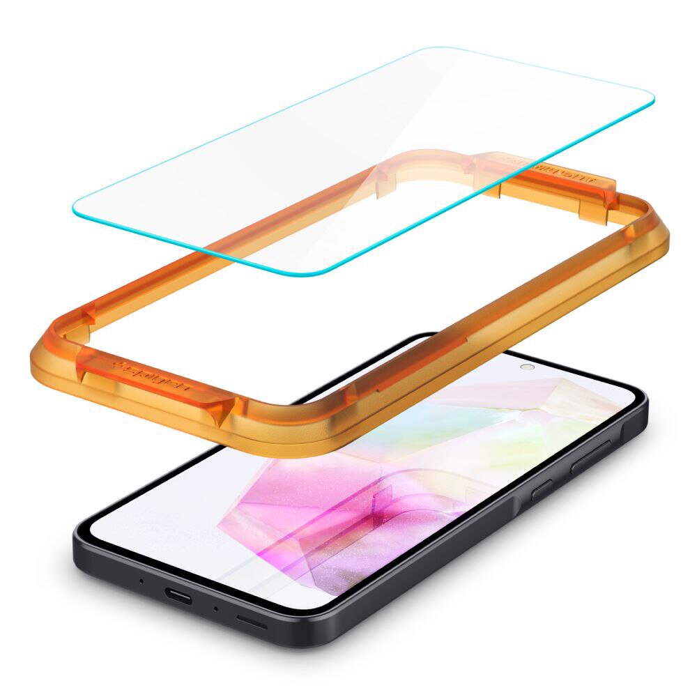 Folie pentru Samsung Galaxy A35 5G (set 2) - Spigen Glas.TR Align ...