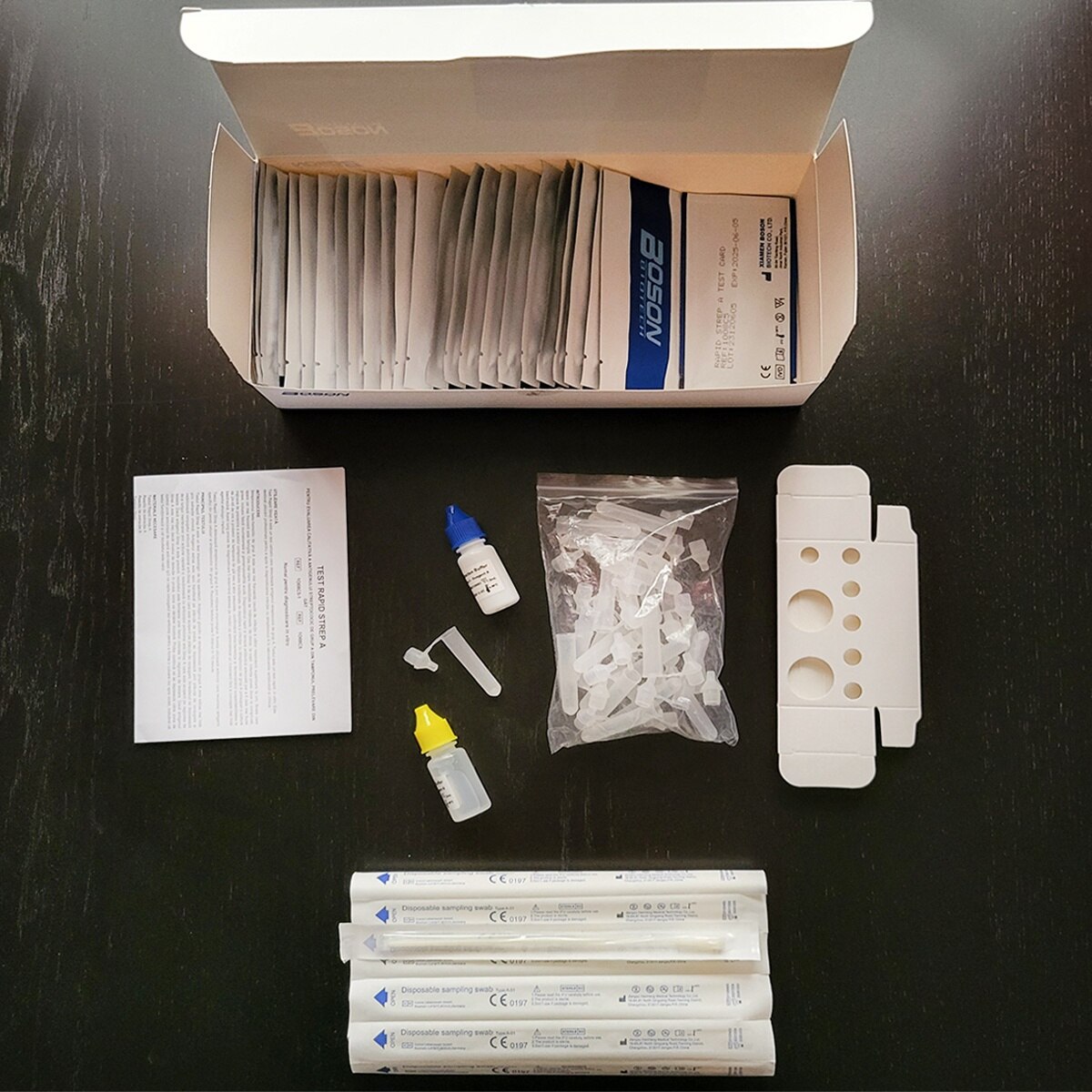 Set 25 Teste Rapide Antigen Streptococ A, Boson - eMAG.ro