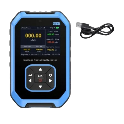 Contor Geiger pentru detectarea radiatiilor Beta, Gamma, X, marmura, GC ...