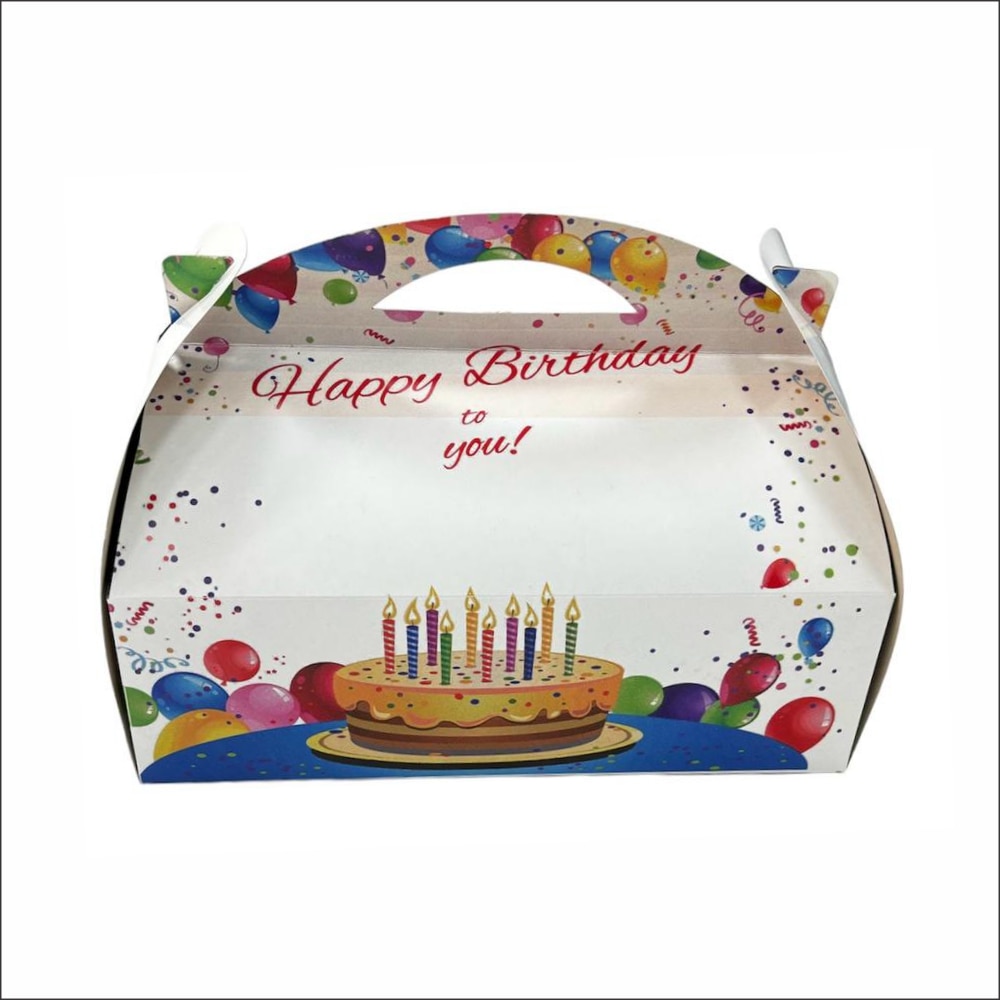 Cutie tort 34x25cm Happy Birthday Alma 209 - eMAG.ro